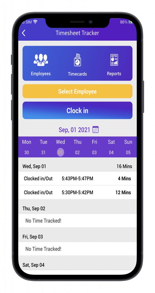 Timesheet Tracker - Payments for business owners